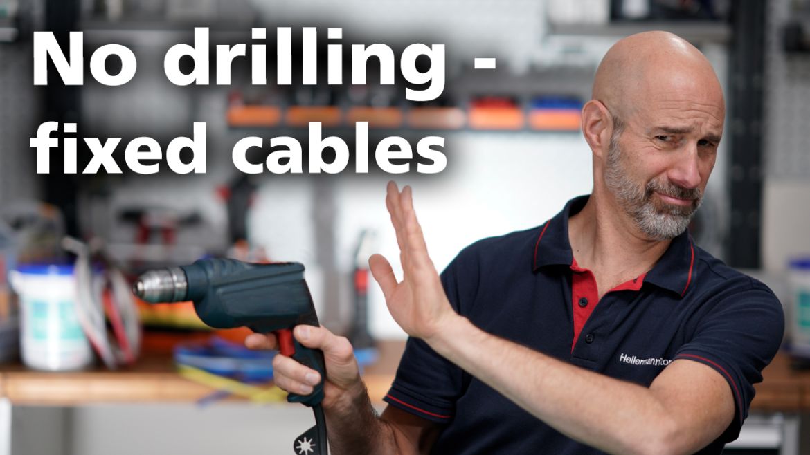 Cable tie mounts: self-adhesive fixing solutions