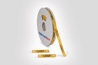 Cable tags, wire tags: continuous and ladder-style