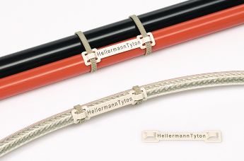 Cable tags, wire tags: continuous and ladder-style