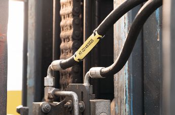 Cable tags, wire tags: continuous and ladder-style