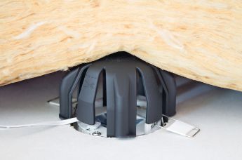 Downlight covers SpotClip for electrical installation