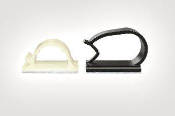 Clips para cables: organización de cables con clips adhesivos ...