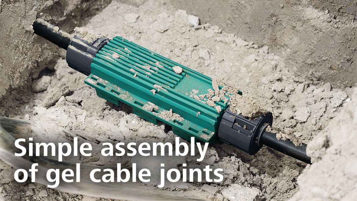 Gel filled cable joints