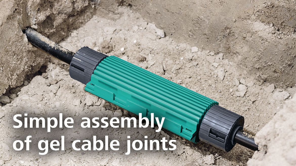 Gel filled cable joints