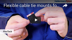 Cable tie mounts: self-adhesive fixing solutions | HellermannTyton