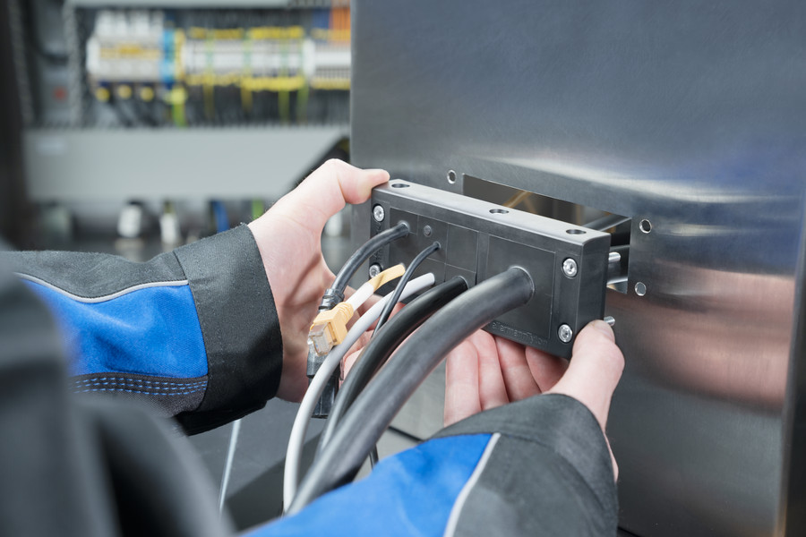 Cable entry system VarioPlate product configurator