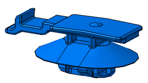 Connector Clips for oval holes YCCKSFT62x122 (151-00708)