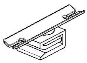 Bundling clips with edge clips Tape Clip (151-00405)