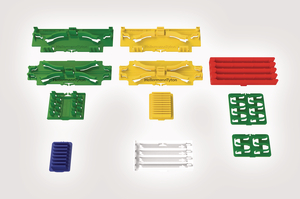 Splice Protector Holders BRIDGE-RIBBON-4WAY (857-40705) | HellermannTyton