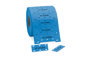Identification tags for cable bundle, "Ladder Style", thermal transfer ...