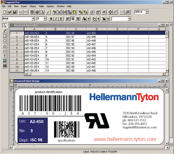 Labelling software TAGPRINTPRO Version 2.0 - Full (556-00022)
