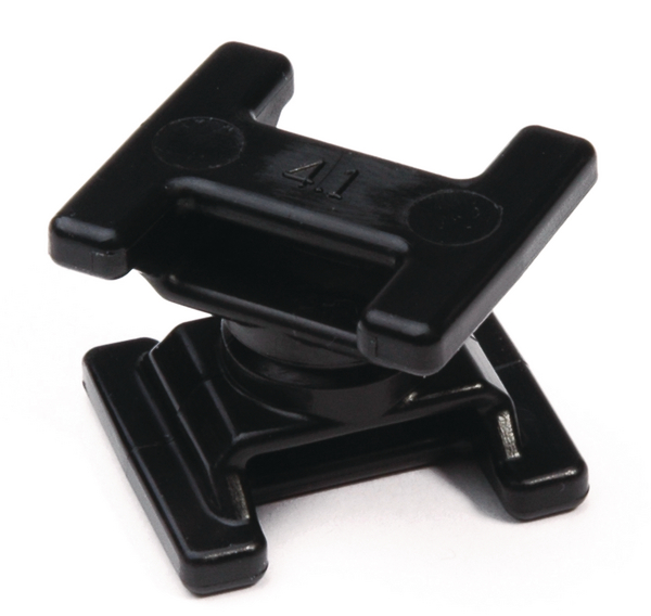 Cable tie mount for parallel routing, twistable 360° DSWS4 (151-06500)