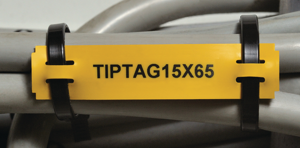 Identification tags for cable bundles, thermal transfer printable ...