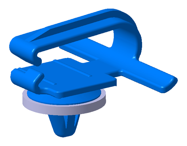 Fixing Elements with Arrowhead for Tubes and Harnesses Universal Clip ...