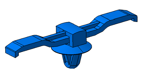 Bundling clips for round holes with arrowhead CHA1 (151-00078)